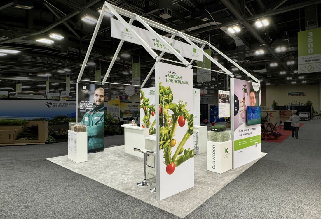 Trade show stands by Mueller International Exhibit Services Inc.