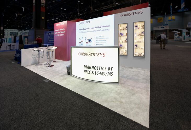 Chromsystems, AACC Atlanta, 40 sqm