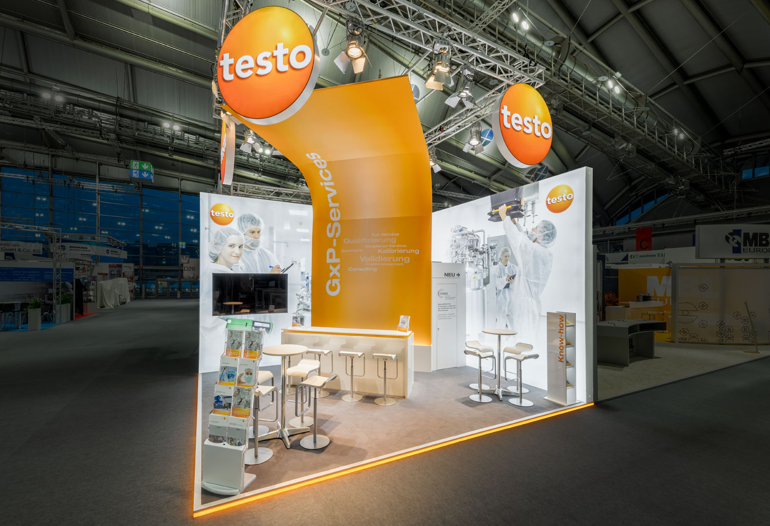Testo Industrial Services GmbH, ACHEMA Frankfurt, Germany, 30 sqm ...