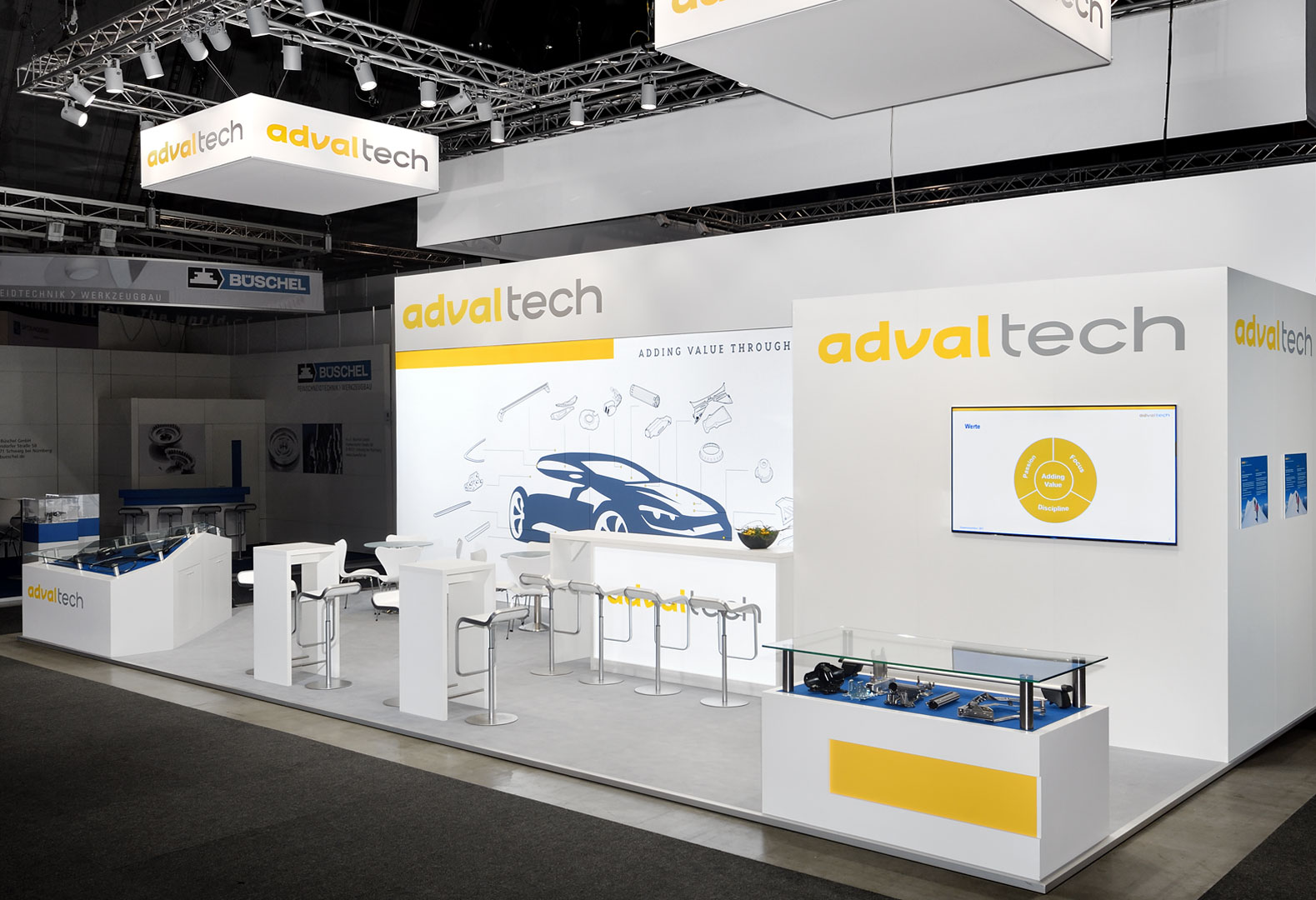 Adval Tech Holding AG, Blechexpo Stuttgart, Deutschland, 55 sqm