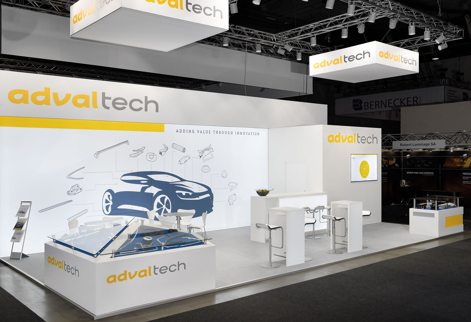 Adval Tech Holding AG, Blechexpo Stuttgart, Deutschland, 55 qm
