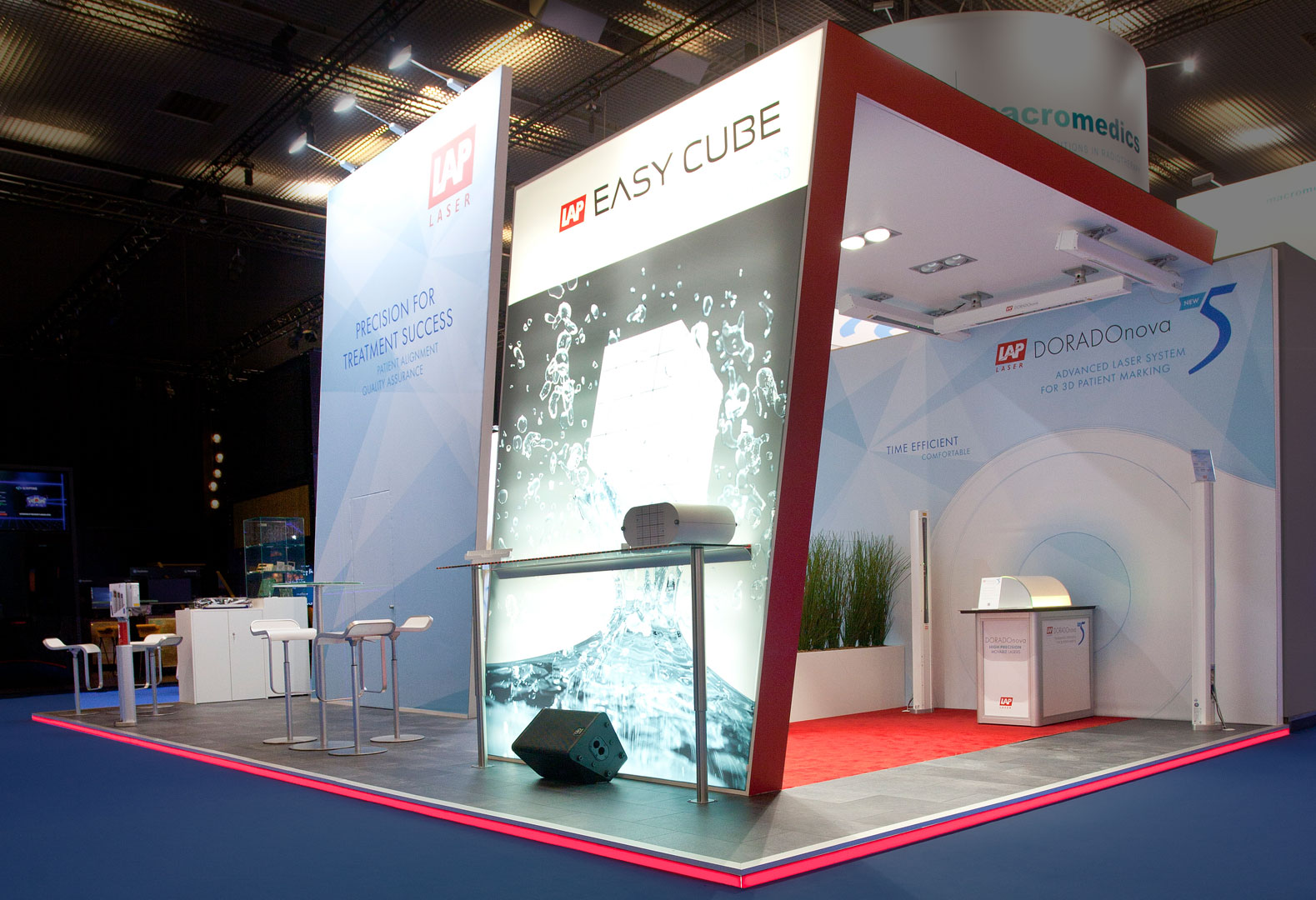 LAP GmbH Laser Applikationen, ESTRO Barcelona, Spanien, 50 qm