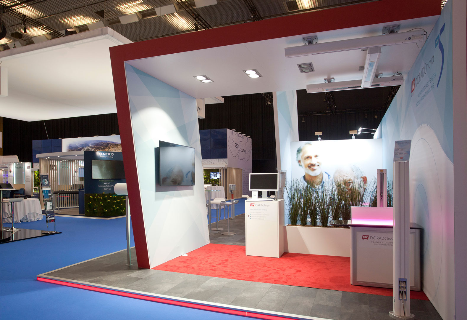 LAP GmbH Laser Applikationen, ESTRO Barcelona, Spanien, 50 qm