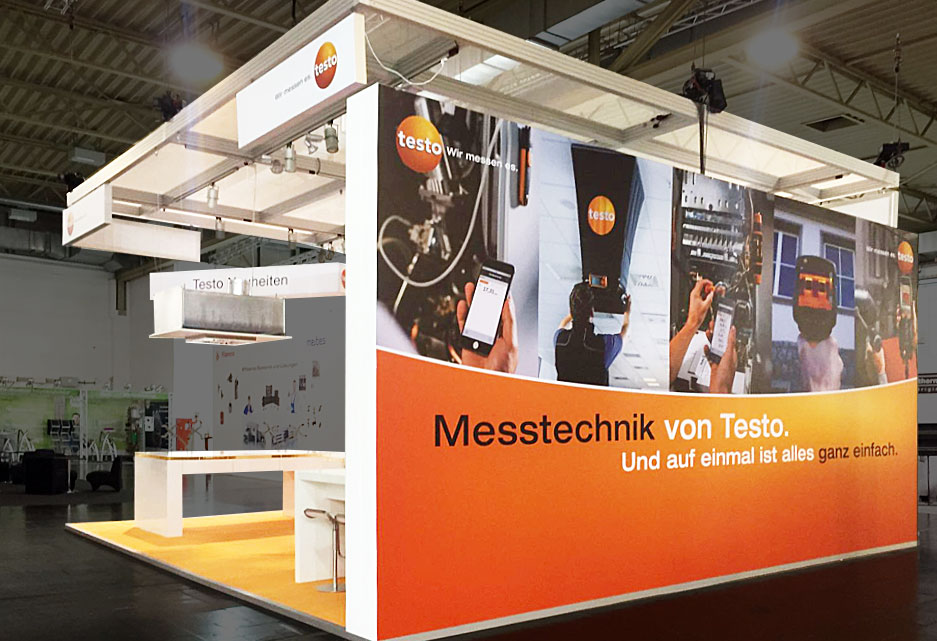 TESTO SE & Co. KGaA., SHK Essen, Germany, 64 sqm