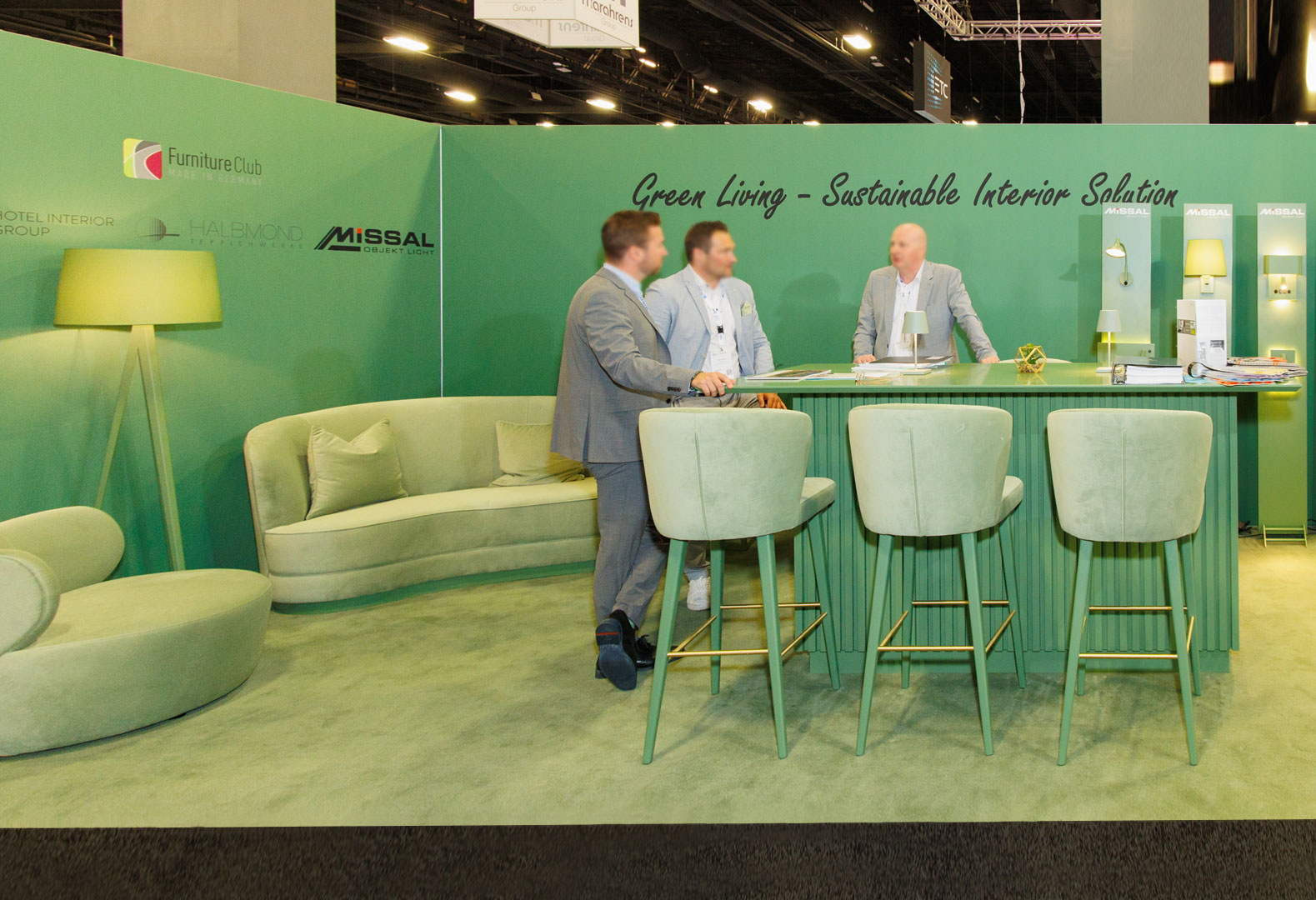 Trade show stands by Mueller International Exhibit Services Inc.